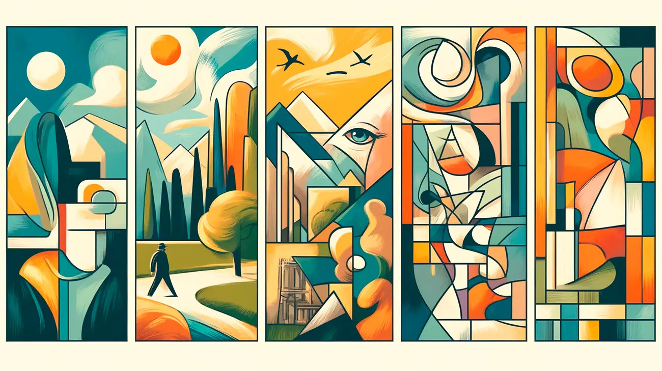 Ilustración De Arte Moderno